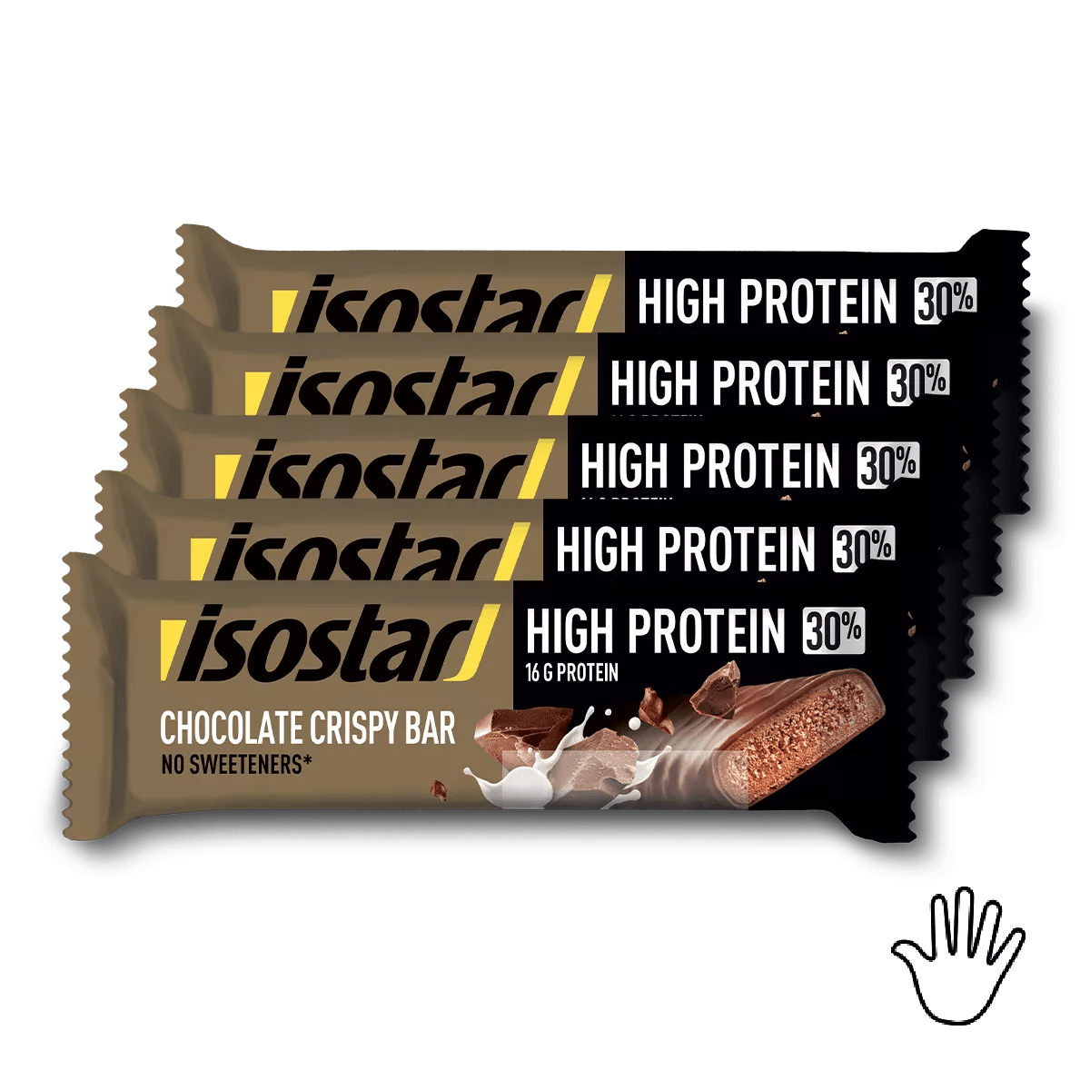 Isostar High Protein 30% barre Chocolate Crispy 5x